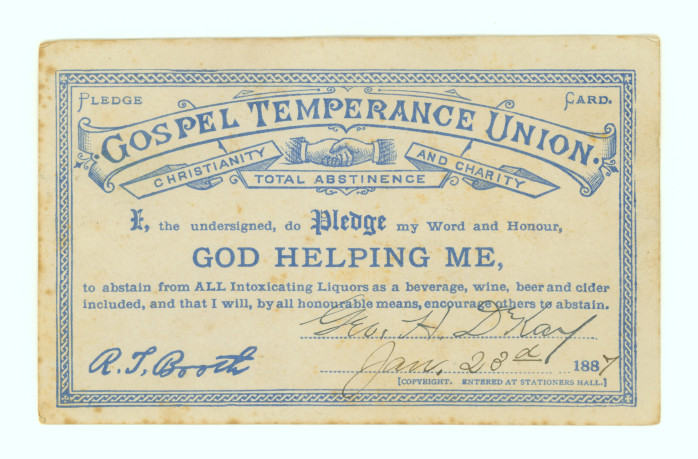 Women’s Christian Temperance Union – Isabella Alden